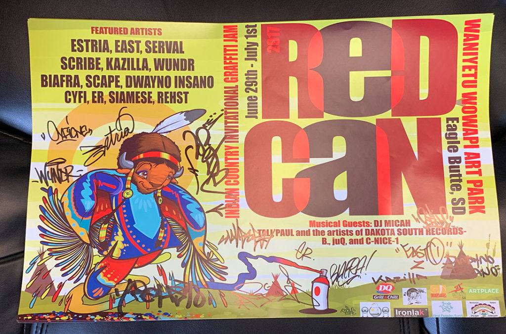RedCan 2017 Commemorative Poster - Cheyenne River Youth Project