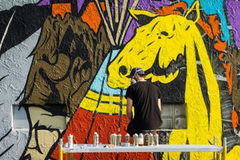 RedCan Graffiti Jam - Cheyenne River Youth Project