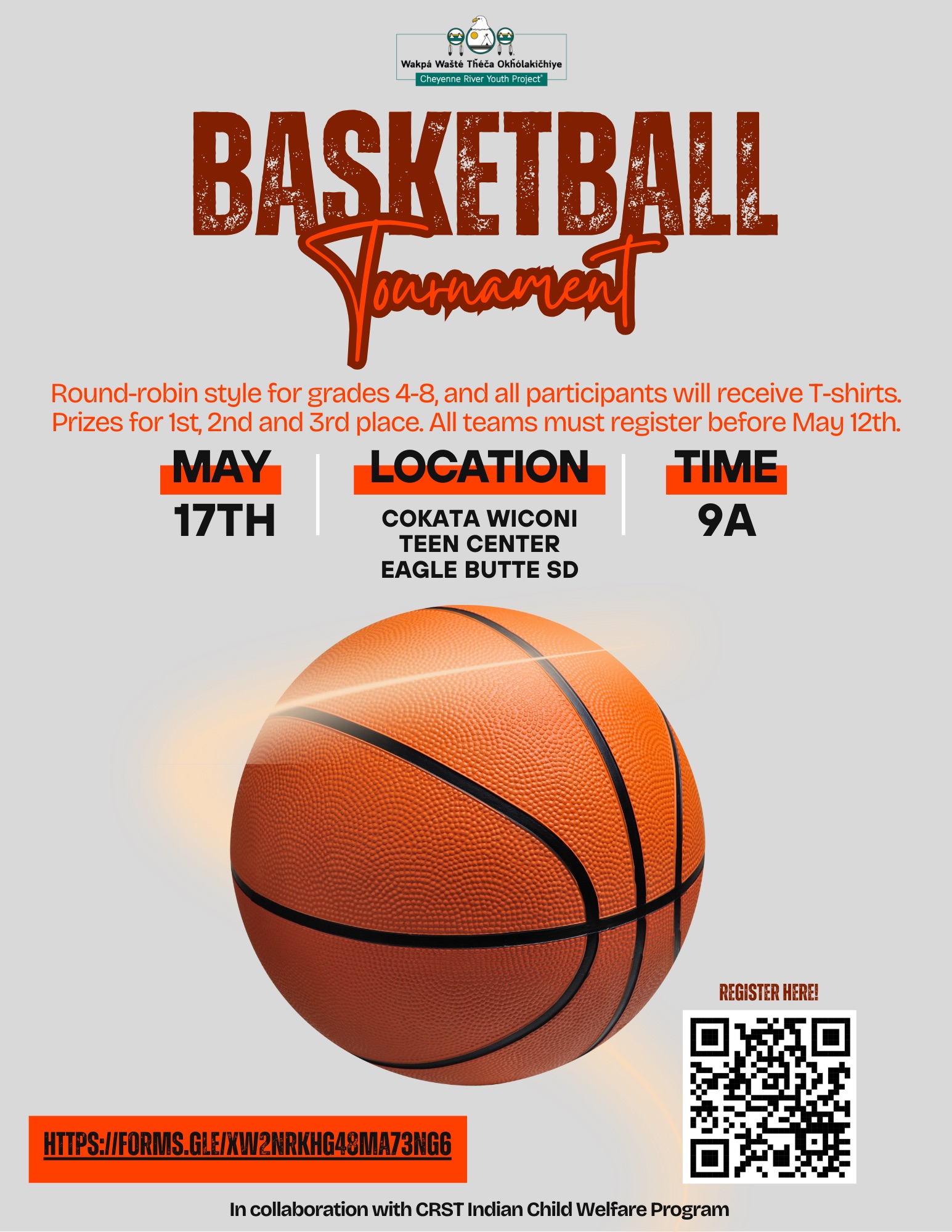 Cheyenne River Youth Project Will Host Youth Basketball Tournament on ...